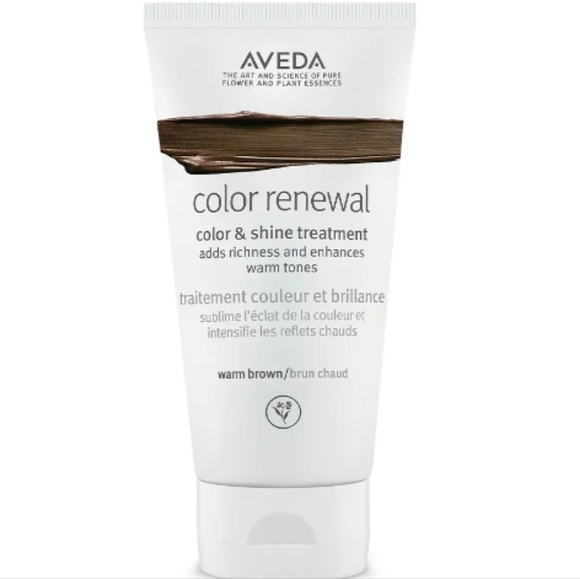AVEDA | Hair | Aveda Warm Brown Color Renewal Color Shine Treatment ...